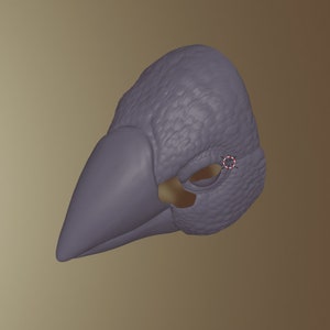 Java Finch Mask .STL Files for 3D Printing - Etsy