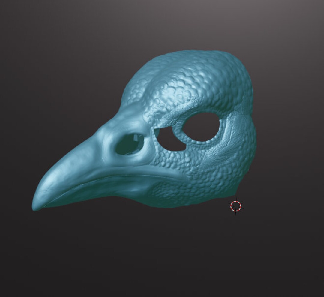 Peafowl Mask .STL Files for 3D Printing - Etsy