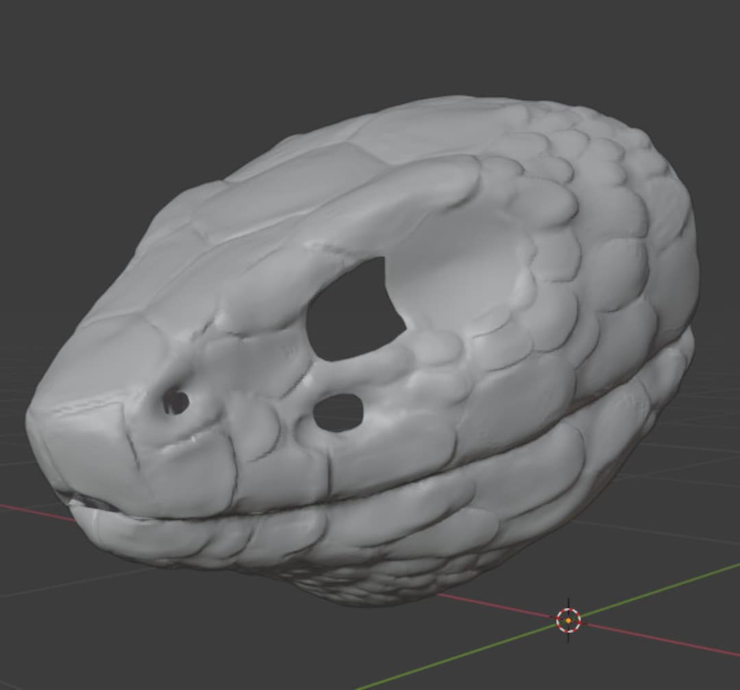 Lancehead Snake Mask .STL Files for 3D Printing - Etsy