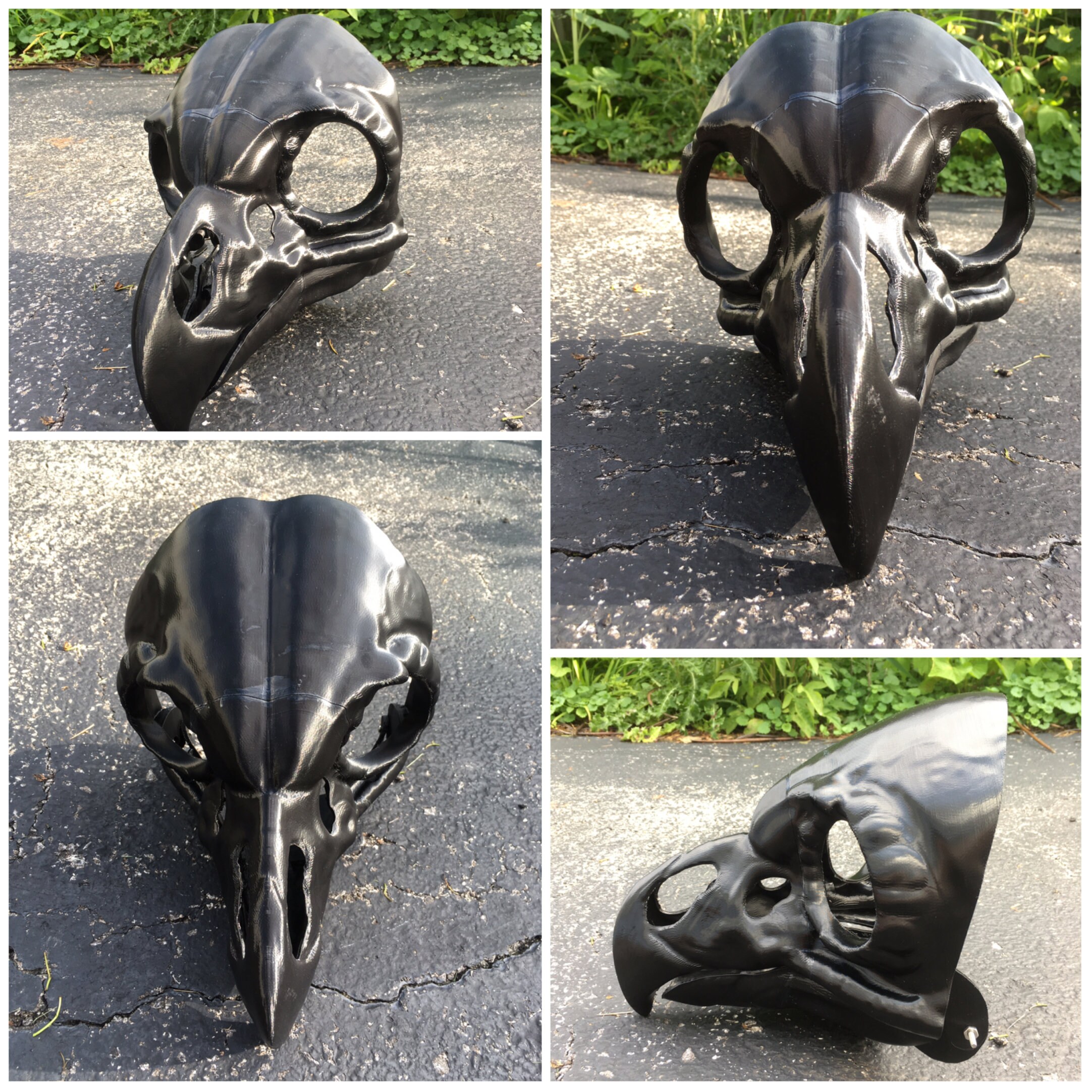 Owl Skull Mask PHYSICAL 3D print | Etsy