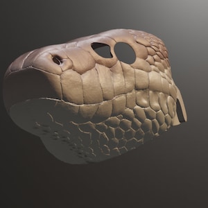 Olive Python Mask .STL Files for 3D Printing - Etsy