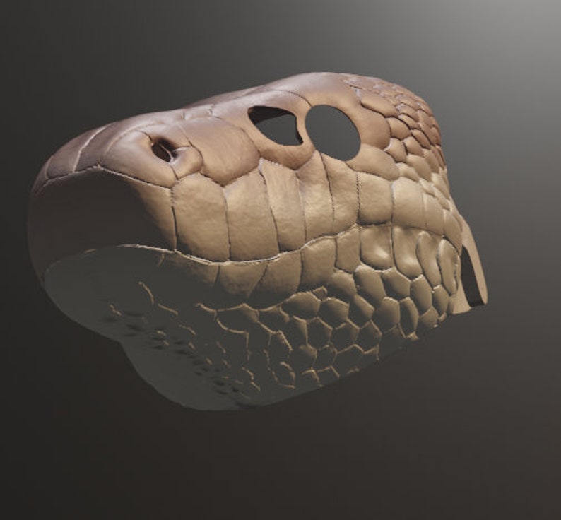 Olive Python Mask .STL Files for 3D Printing - Etsy