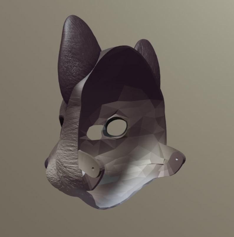 Pine Marten Mask .STL Files for 3D Printing - Etsy Australia