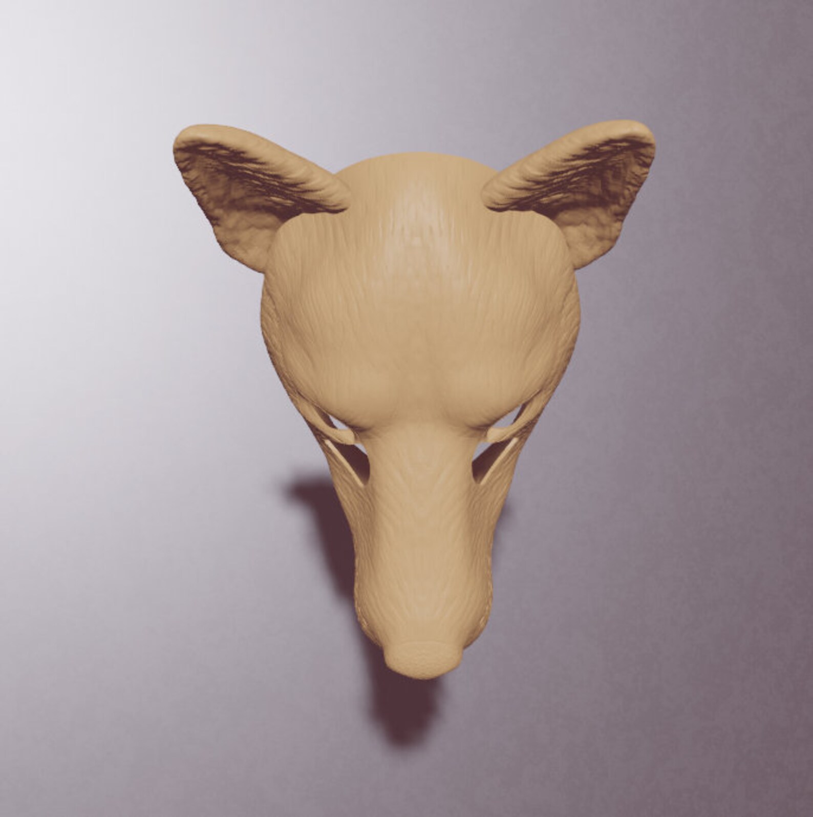 Fox Mask .STL Files for 3D Printing - Etsy