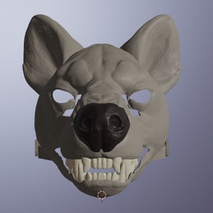 Snarling Hyena Mask .STL Files for 3D Printing - Etsy