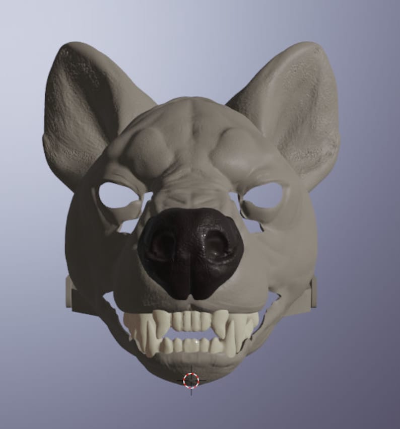 Snarling Hyena Mask .STL Files for 3D Printing - Etsy