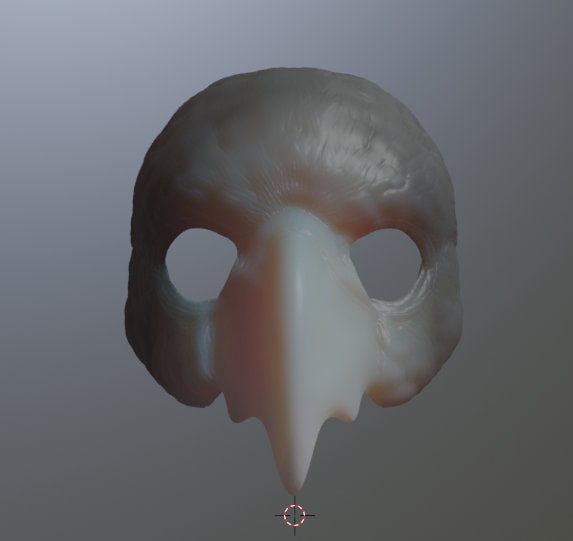 Small Parrot Masquerade Mask STL Files for 3D Printing - Etsy