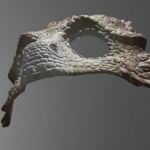 Lizard Larp Mask .STL Files for 3D Printing - Etsy UK