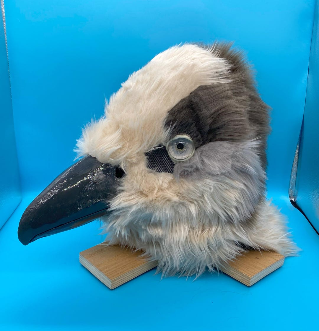 Grey Jay Fursuit Head - Etsy