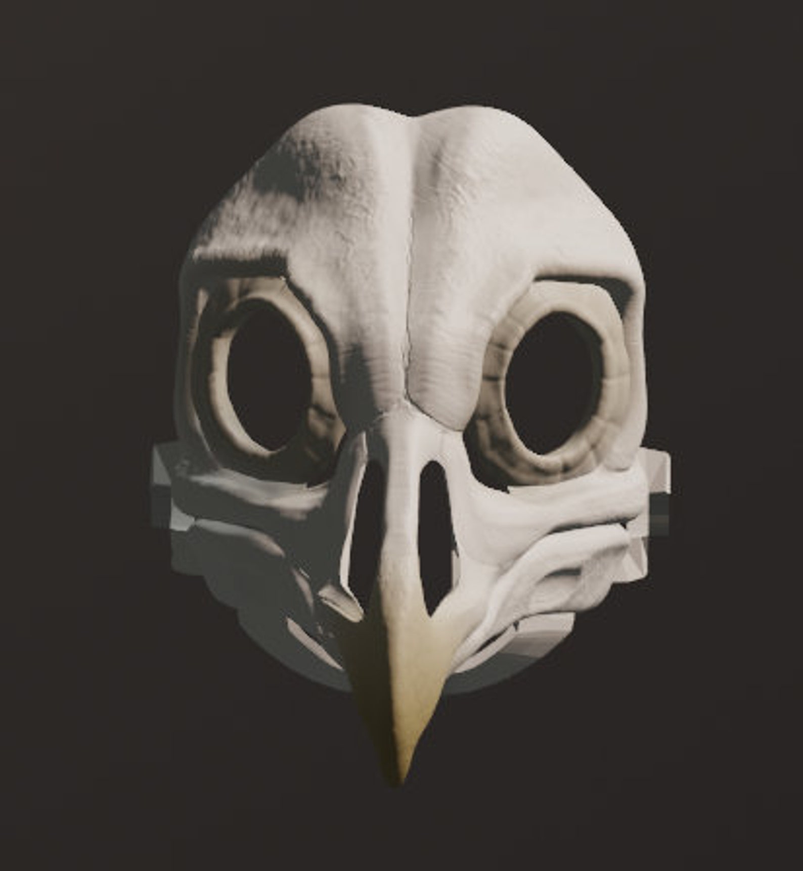 Barn Owl Skull Mask .STL Files for 3D Printing - Etsy