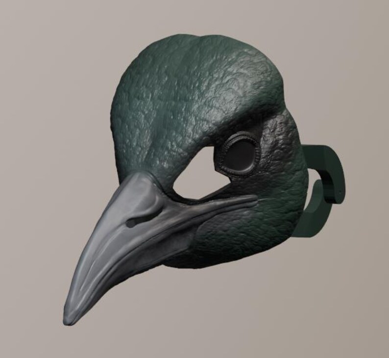 Tui Mask .STL Files for 3D Printing - Etsy