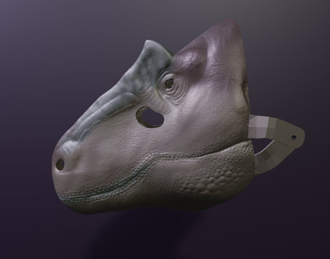 Allosaurus Mask V2 .STL Files for 3D Printing - Etsy