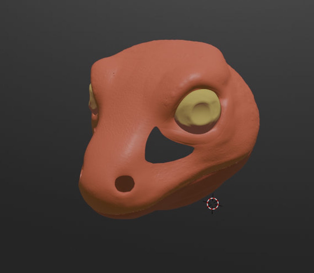 Newt Mask .STL Files for 3D Printing - Etsy