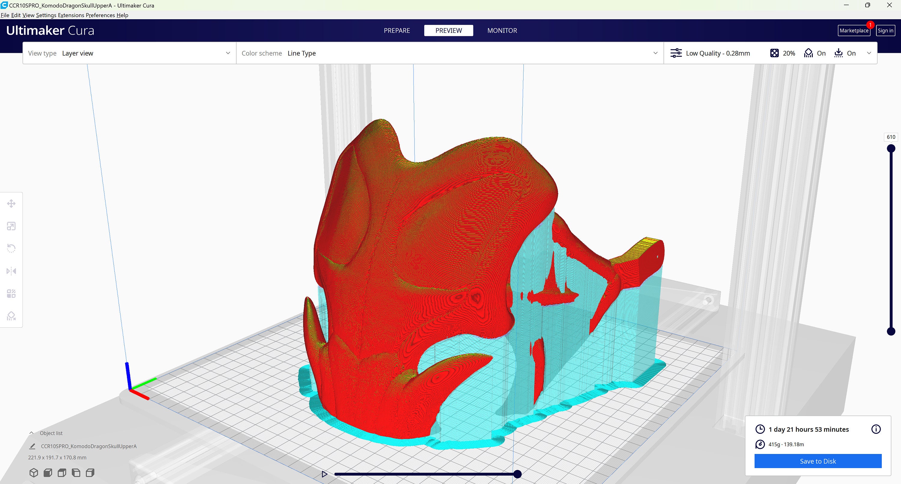 Komodo Dragon Skull Mask .STL Files for 3D Printing - Etsy