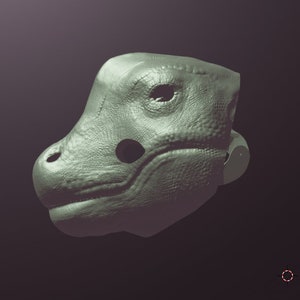 Brachiosaurus Mask .stl Files for 3D Printing - Etsy