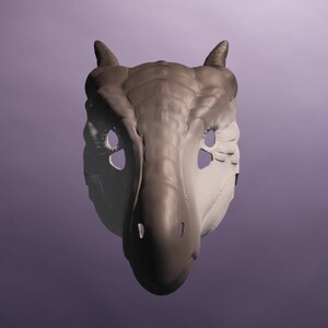 Spikey Dragon Mask .STL Files for 3D Printing - Etsy