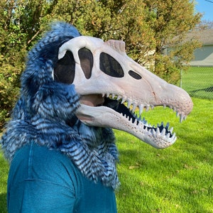 Spinosaurus Skull Mask Fursuit Head - Etsy