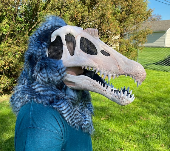 Spinosaurus Skull Mask Fursuit Head - Etsy