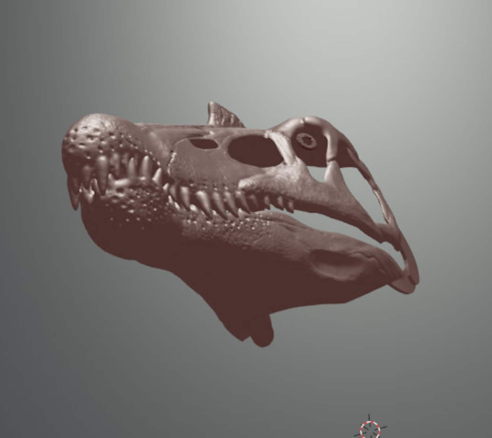 Spinosaurus Skull Mask .STL Files for 3D Printing - Etsy