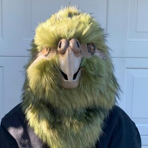 Realistic Night Parrot Fursuit Head - Etsy