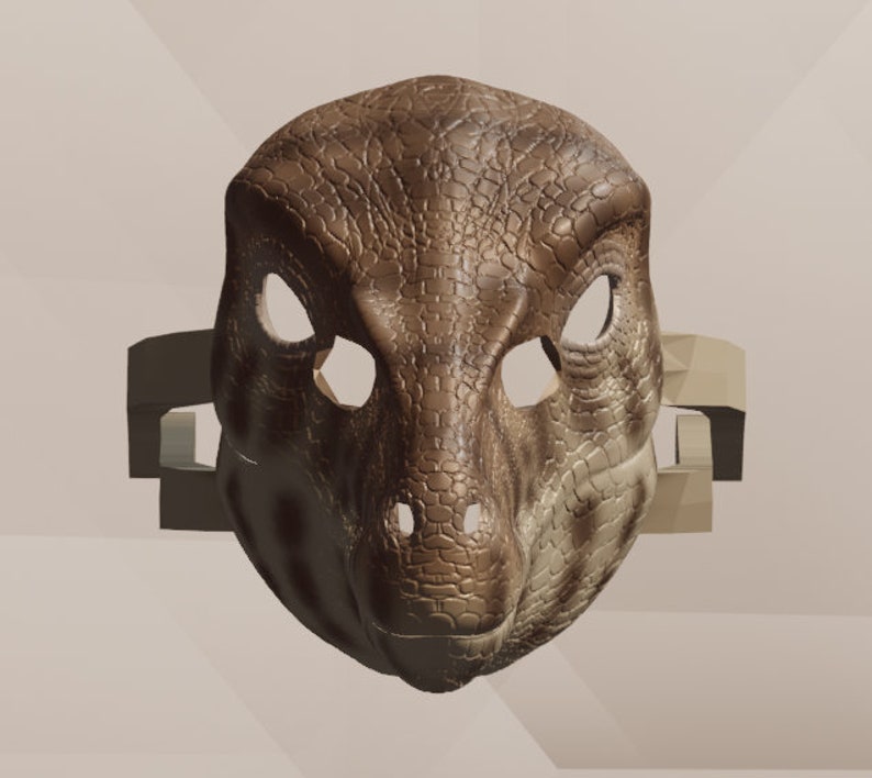 Retro Raptor Mask .STL Files for 3D Printing - Etsy