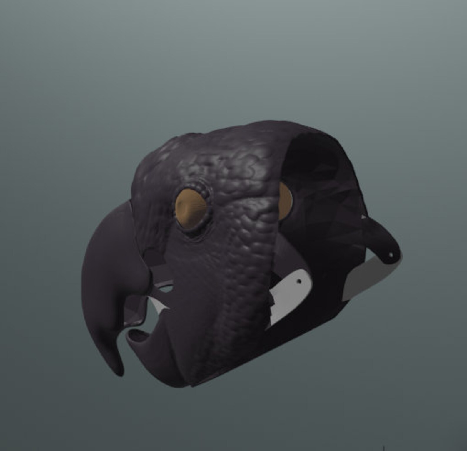 Palm Cockatoo Mask V2 .STL Files for 3D Printing - Etsy