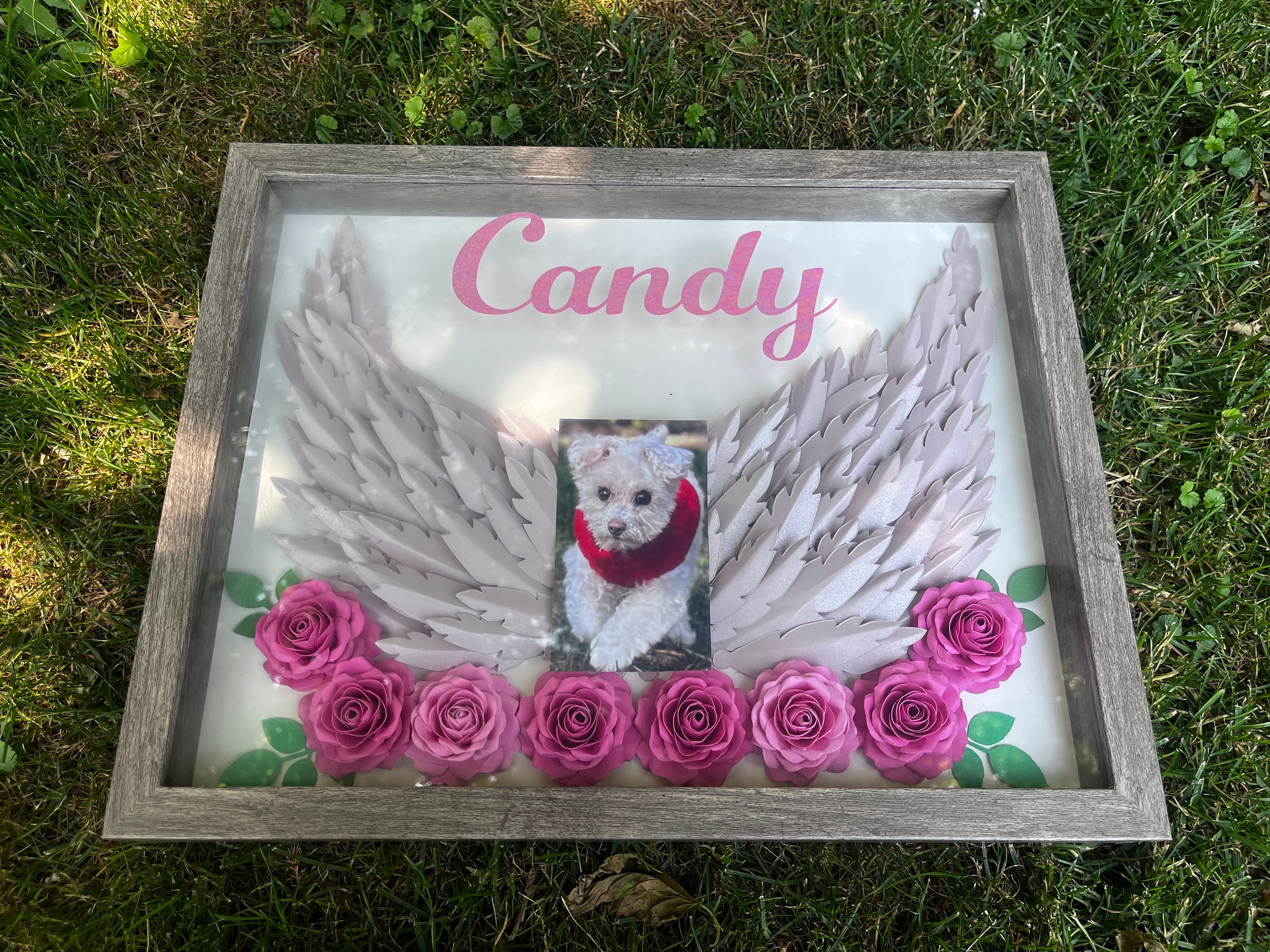 Memorial Wings Shadow Box - Etsy
