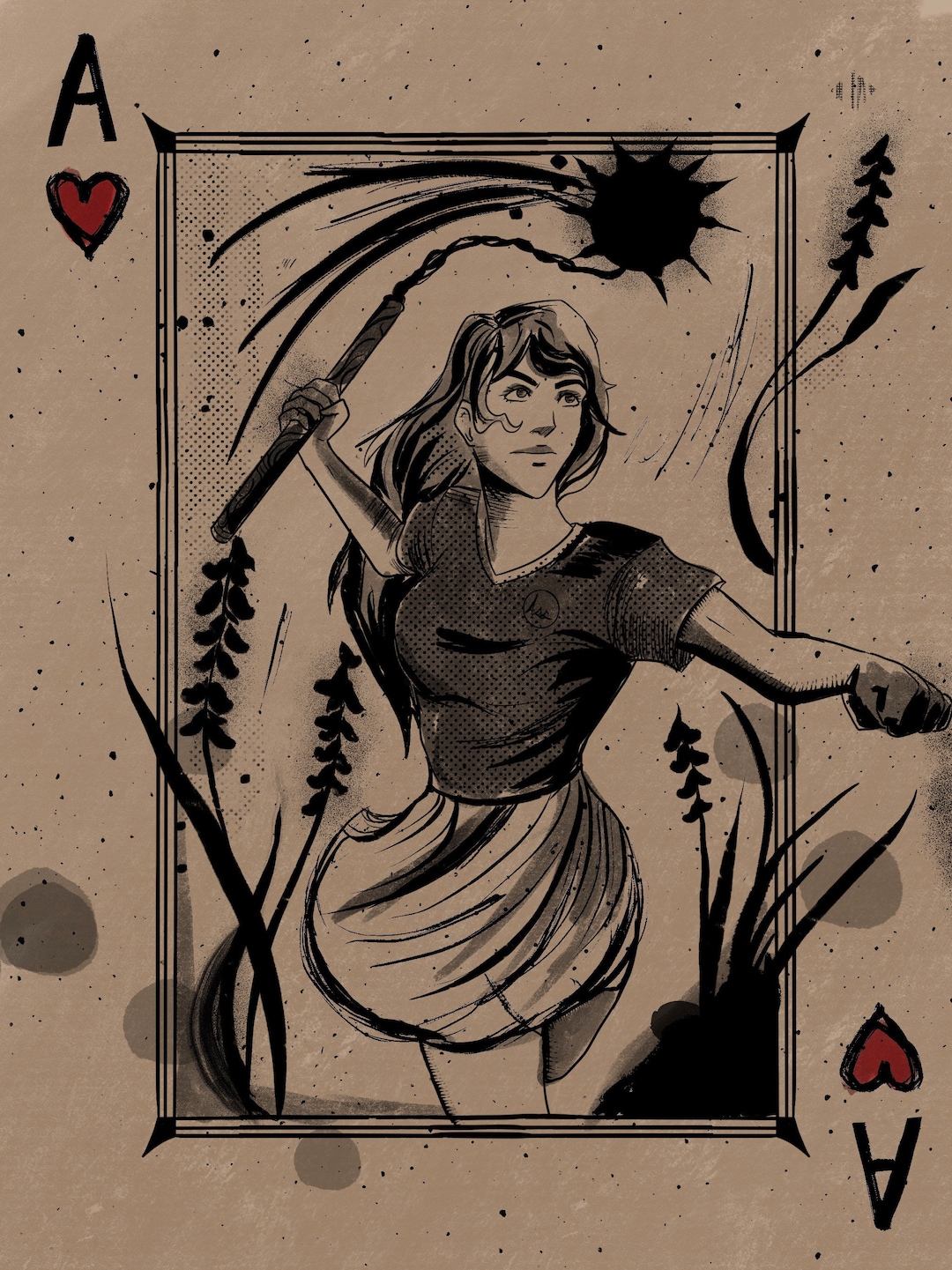 Geraldine Grus Ace of Hearts, Licensed Zodiac Academy Merch, Gift for ...