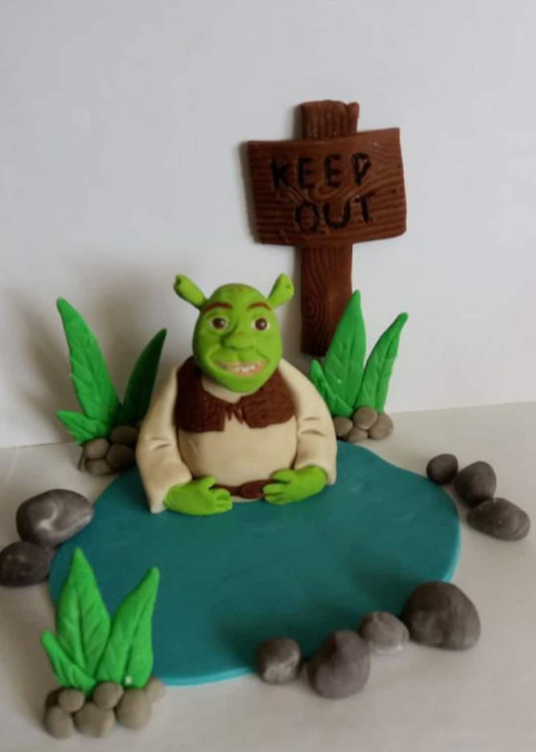 Edible Cake Decoration SHREK - Etsy UK
