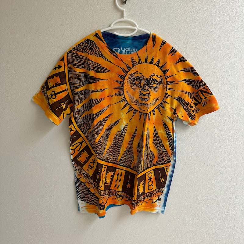 Tie Dye Moon and Sun - Etsy
