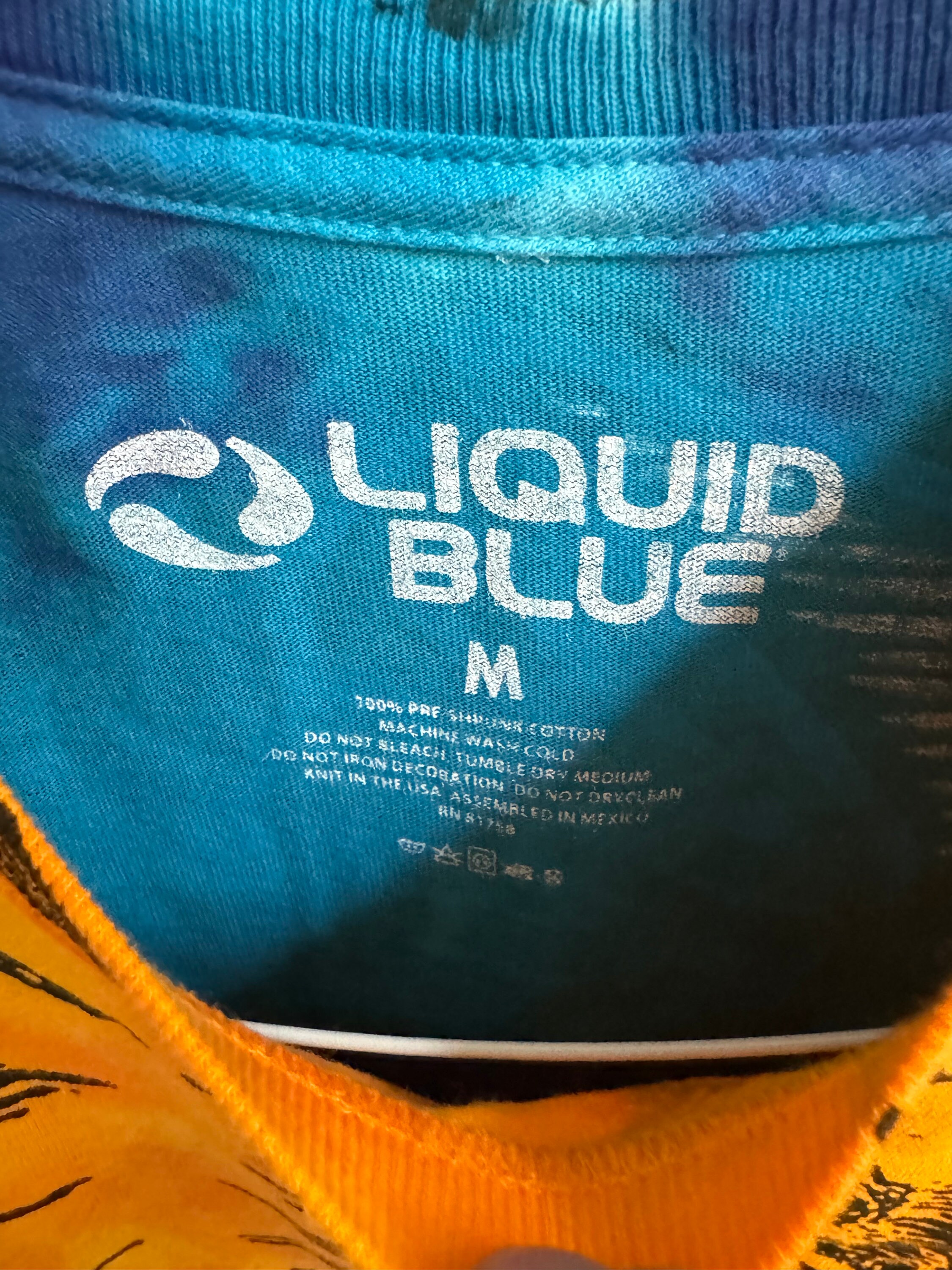 Liquid Blue| Sun Moon| Tie-dye T-shirt| Allover Print|nature Shirt ...