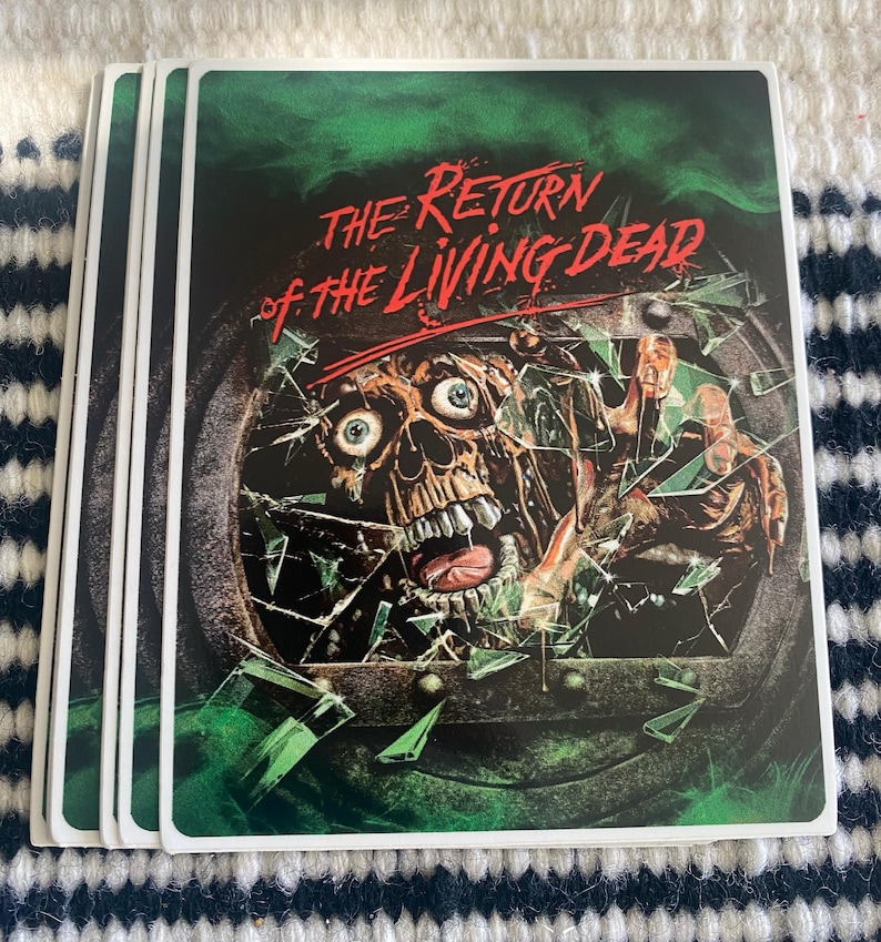 The Return of the Living Dead Tar Man Sticker - Etsy