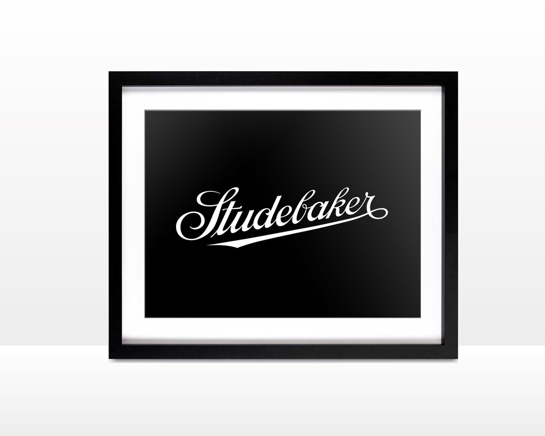 Studebaker Poster, Studebaker, American, Vintage Car, Automobile ...