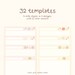 Cute Digital Note Templates: Sweet Surprise | for Goodnotes, iPad ...