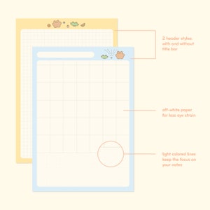 Cute Digital Notebook Template: Summer Fun | Goodnotes, Samsung Notes ...