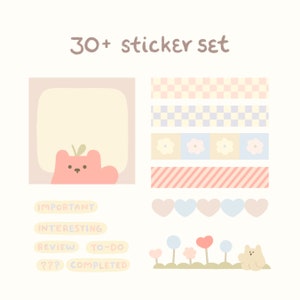 Cute Digital Note Templates: Sweet Surprise | for Goodnotes, iPad ...