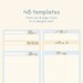 Cute Blue Digital Notebook Template: Beach Day Goodnotes, Samsung Notes ...