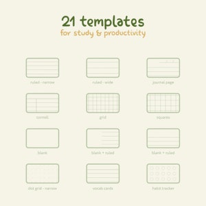 Cute Green Digital Notebook With Tabs: Plant Shop | Goodnotes, Samsung ...