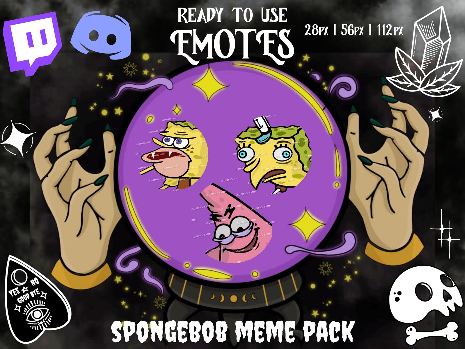 Spongebob Meme Pack Emotes Twitch Discord Youtube | Etsy Hong Kong