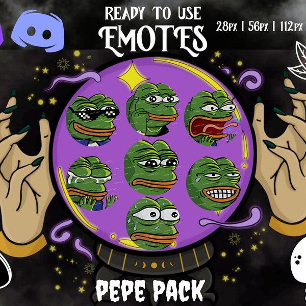 Pepe Badge Twitch - Etsy