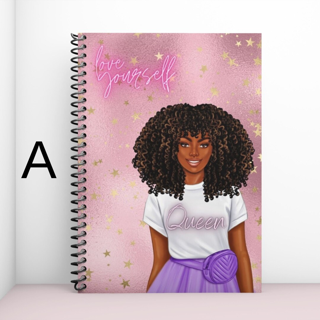 Printable Planner Dashboard Love Yourself Black Woman Printable Planner ...