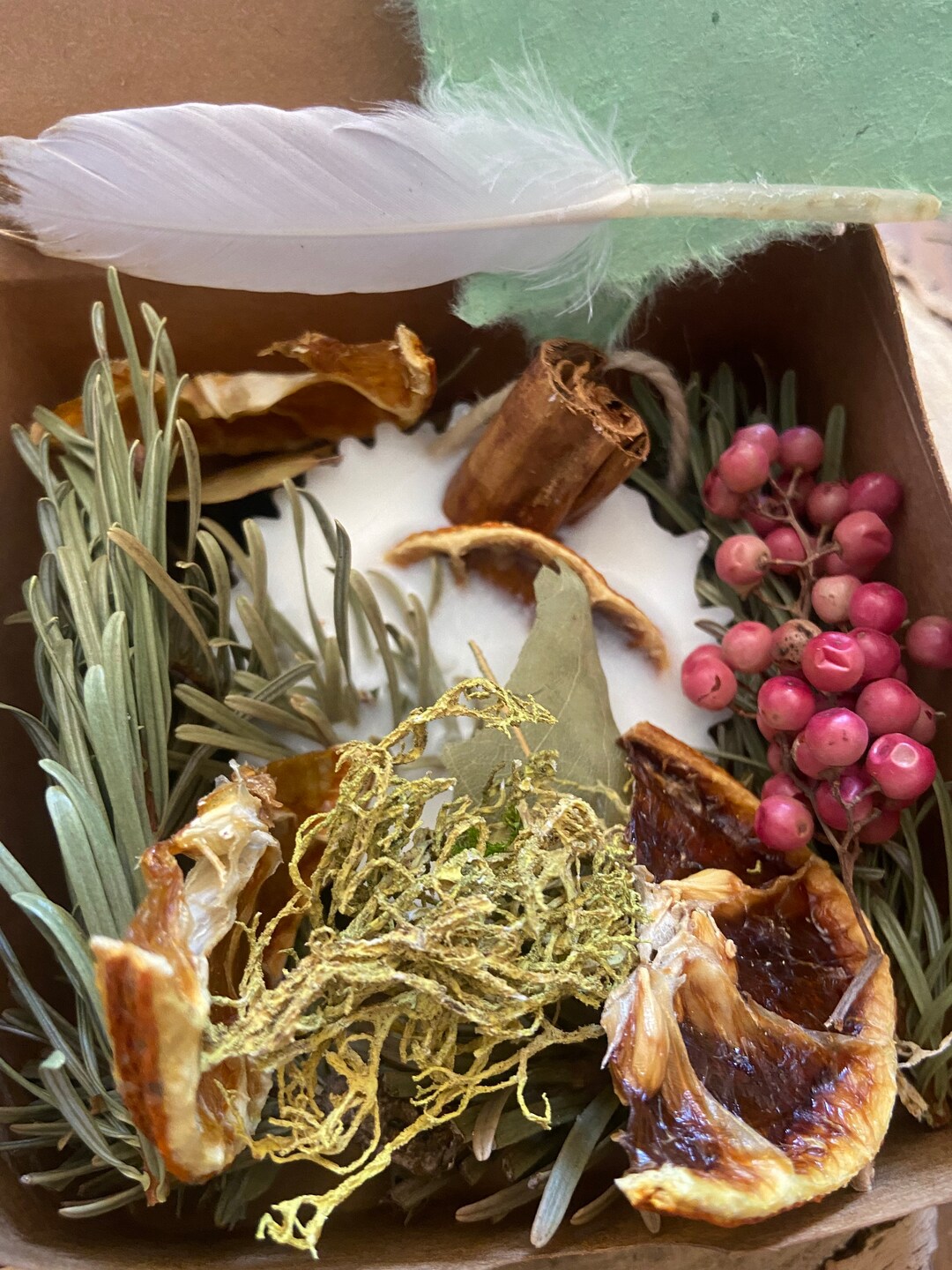 Good Luck Fire Pit, Cauldron Manifestation Box. Handmade Soy Wax Fire ...