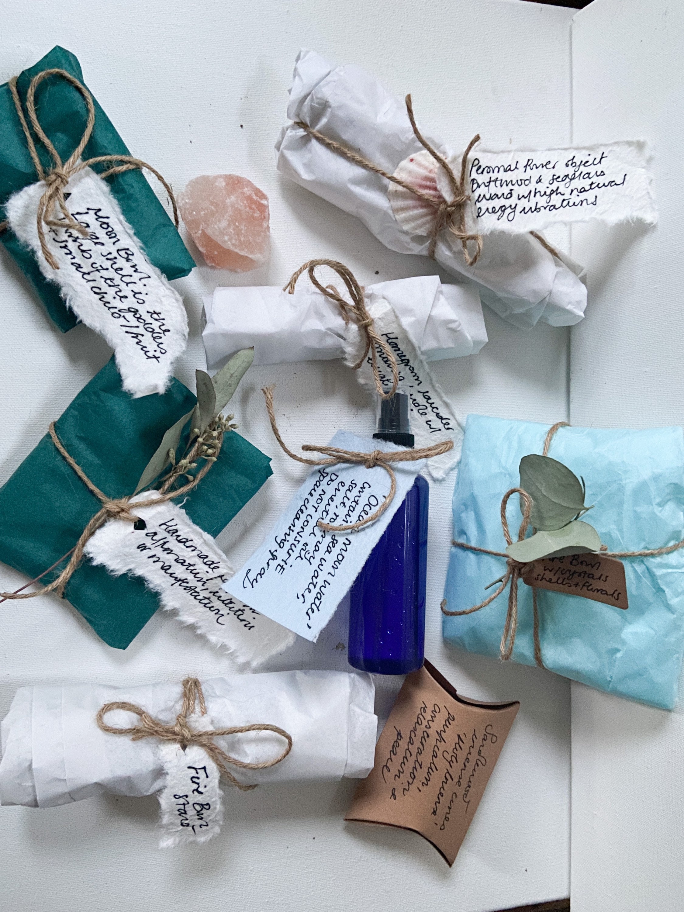 Full Moon and Fire Bowl Ceremony Ritual Kit. Soy Shell Candle | Etsy