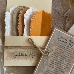 Gratitude, Thanksgiving, Harvest Papers in Feather Design for Family ...