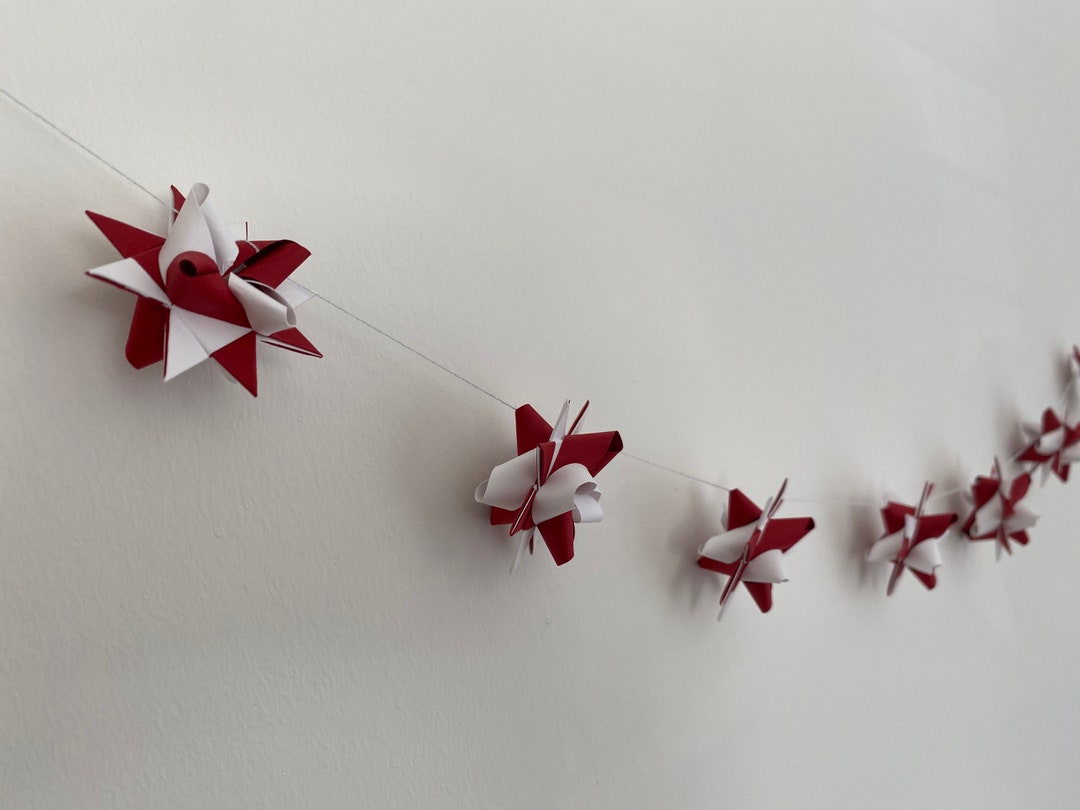 DIY Craft Kit Scandinavian Folded Paper Stars - Makes 8 Stars - Etsy