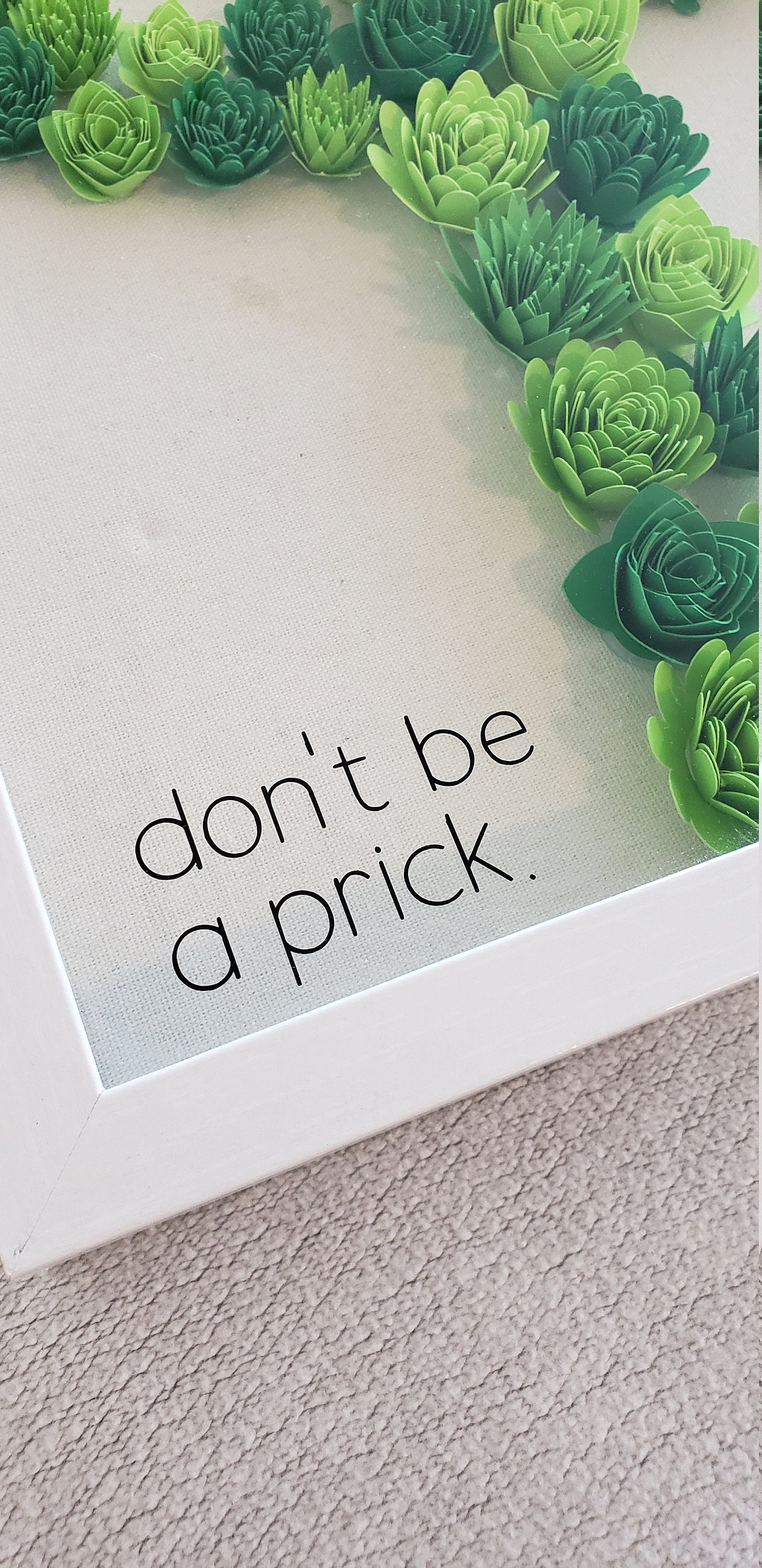 Cactus Shadow Box - Etsy