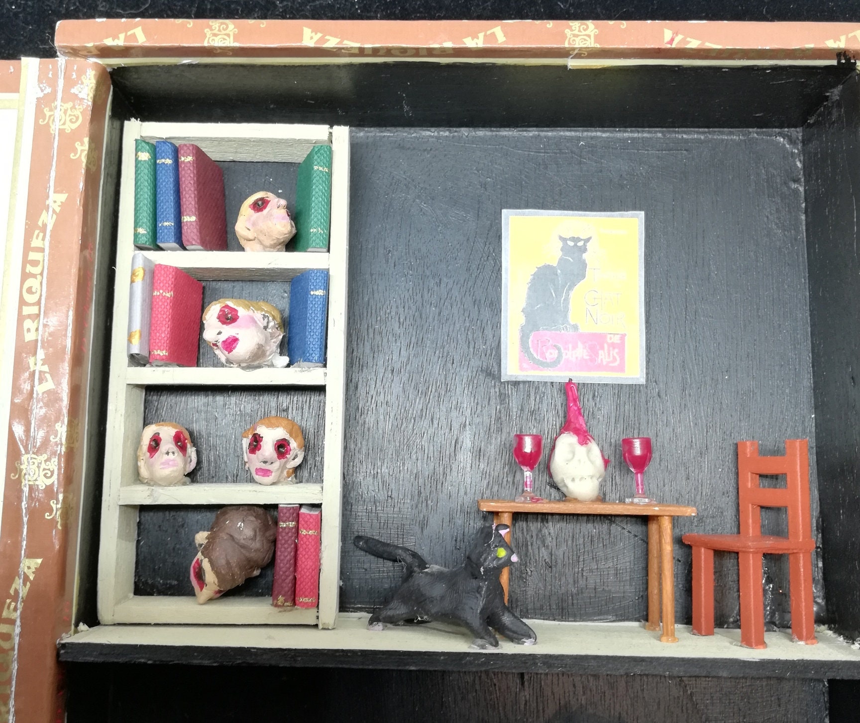 Cigar Box Creepy Party Diorama - Etsy