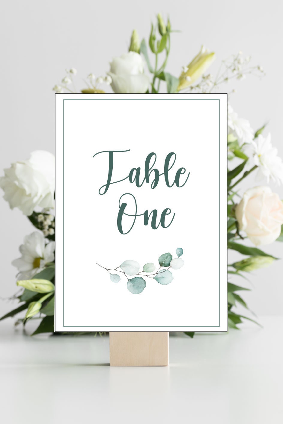 Eucalyptus Table Numbers Wedding Table Numbers Wedding Table | Etsy UK
