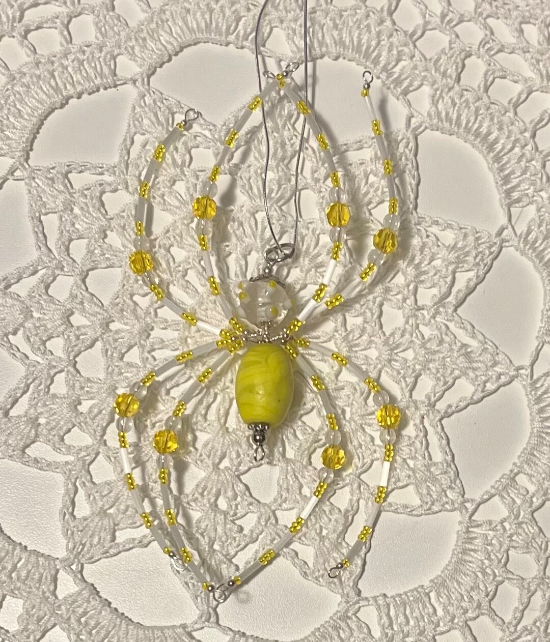 Lemon Spider Sun Catcher - Etsy