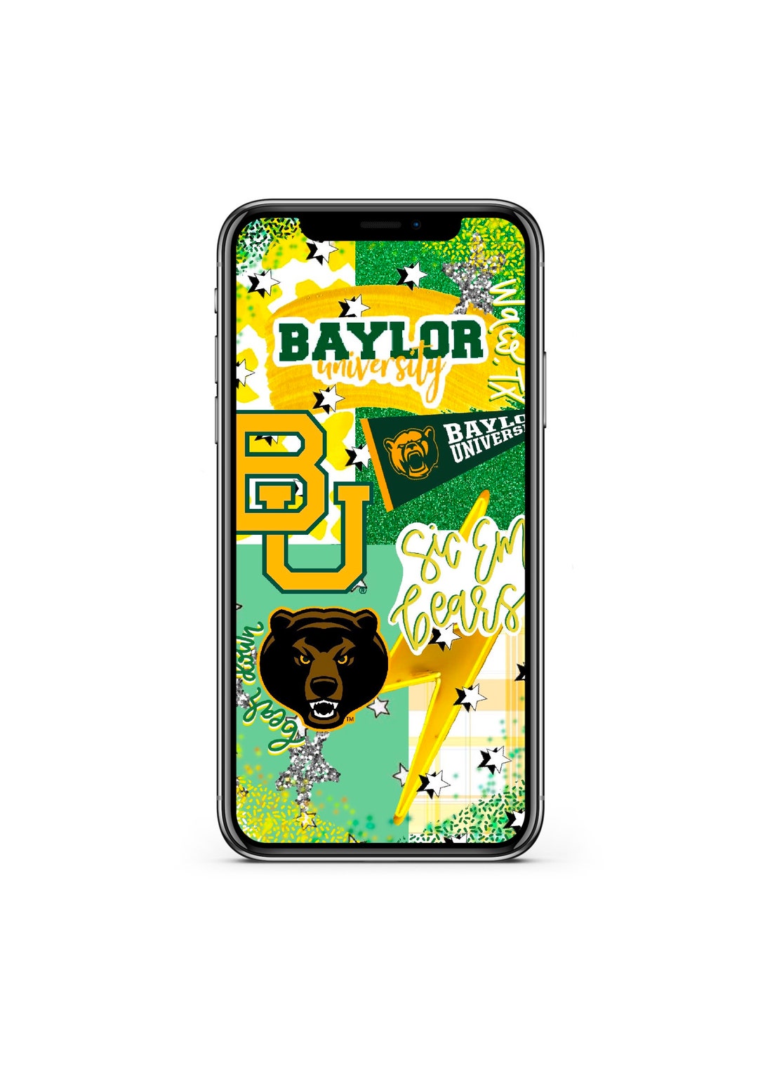 Baylor University Wallpaper/digital Print - Etsy